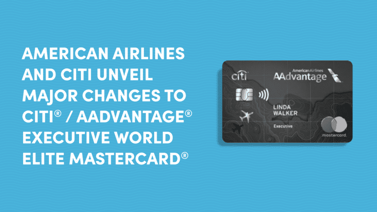 Citi AAdvantage Executive Card Changes