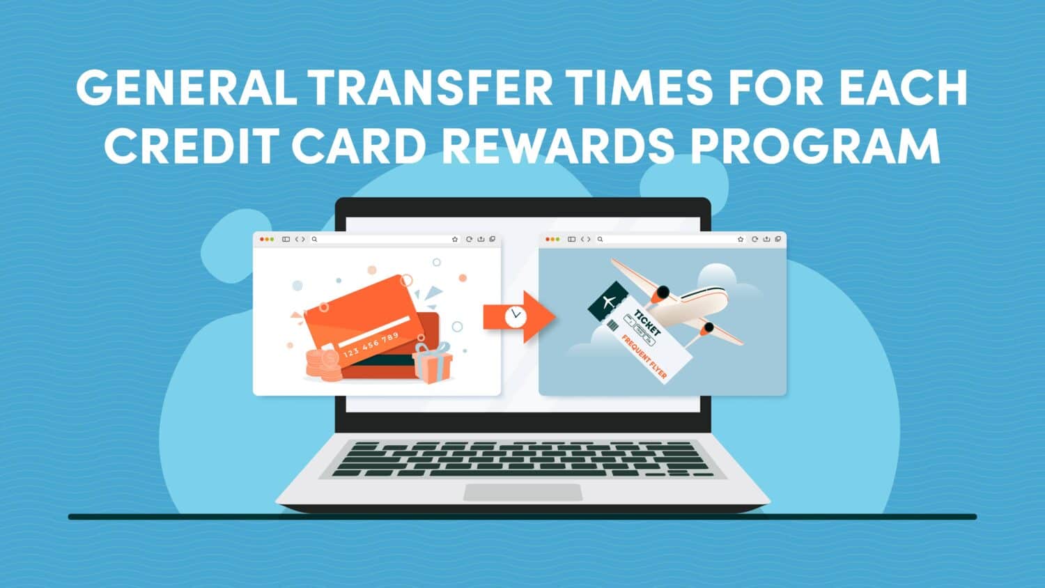 General Transfer Times for Each Credit Card Rewards Program