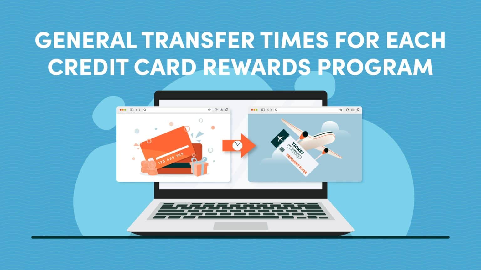 General Transfer Times for Each Credit Card Rewards Program