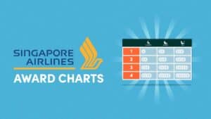Singapore Airlines KrisFlyer Award Charts - 10xTravel