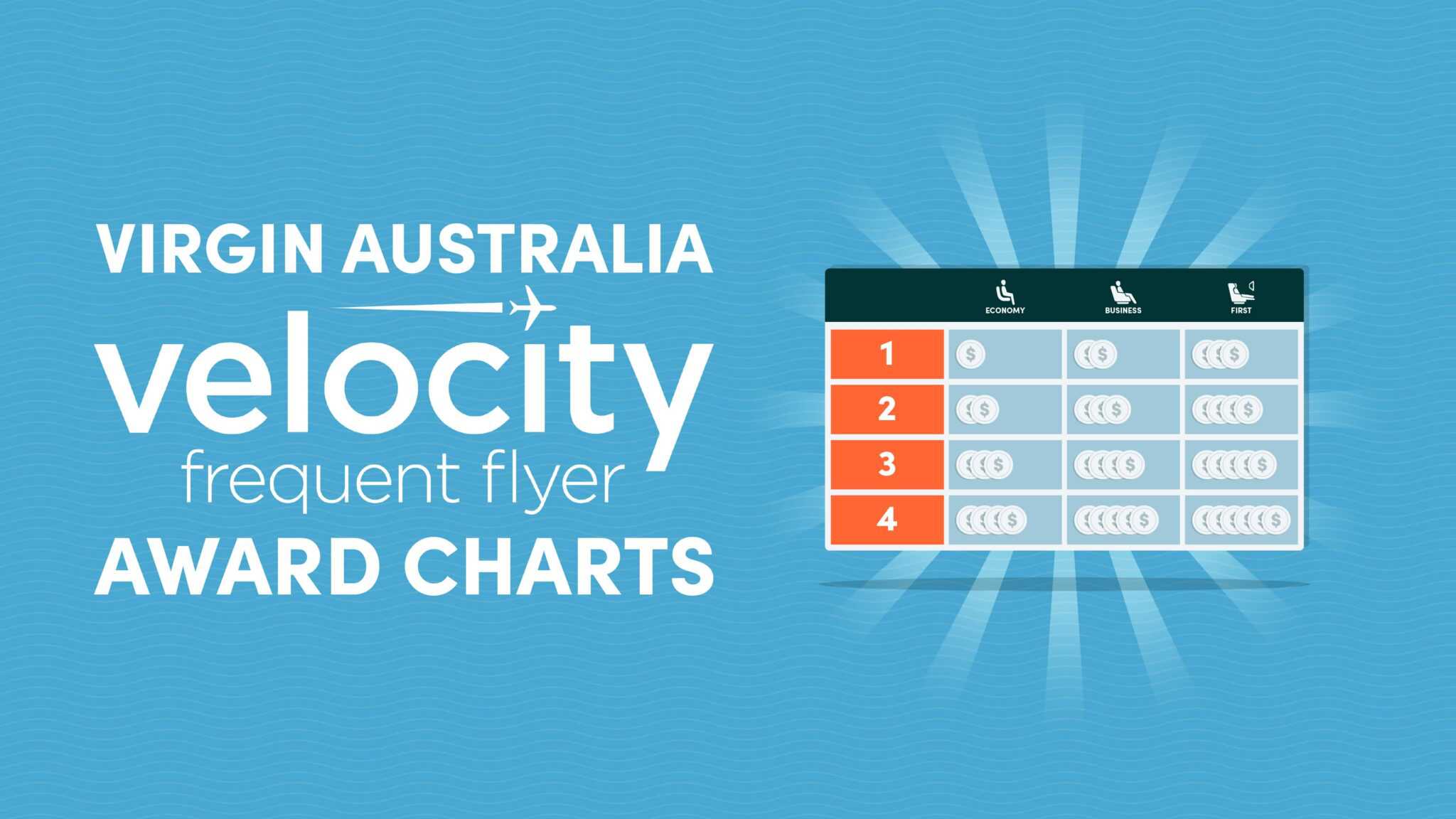 Virgin Australia Velocity Frequent Flyer Award Charts - 10xTravel