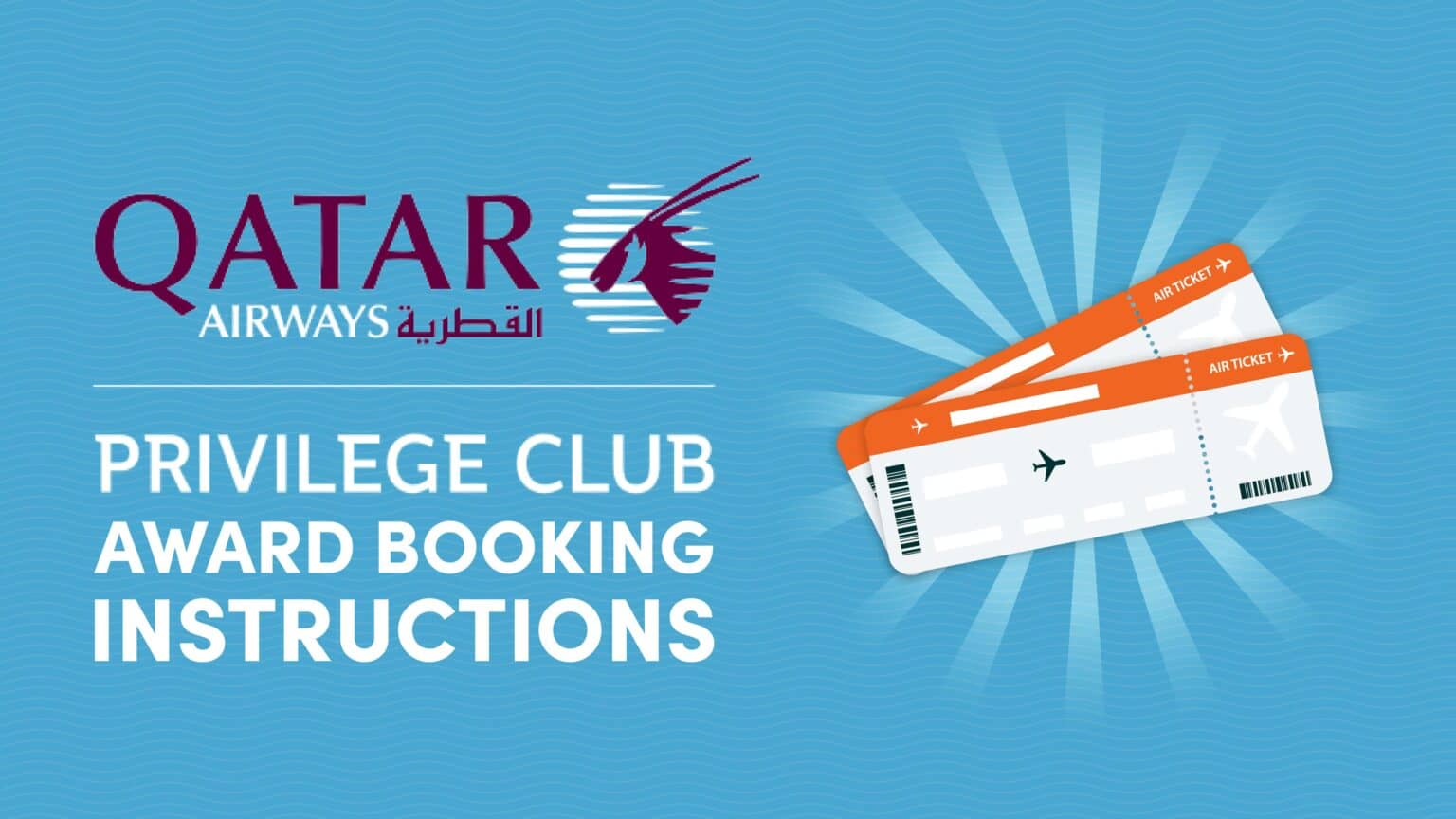 Qatar Airways Privilege Club Award Charts | 10xTravel