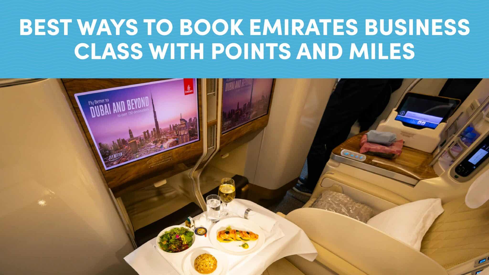 Emirates Skywards Award Charts - 10xTravel