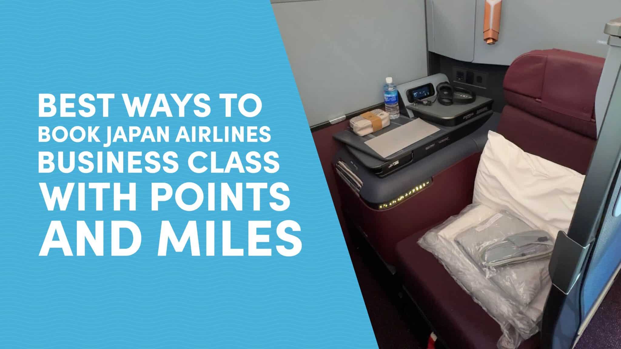Japan Airlines JAL Mileage Bank Award Booking Instructions